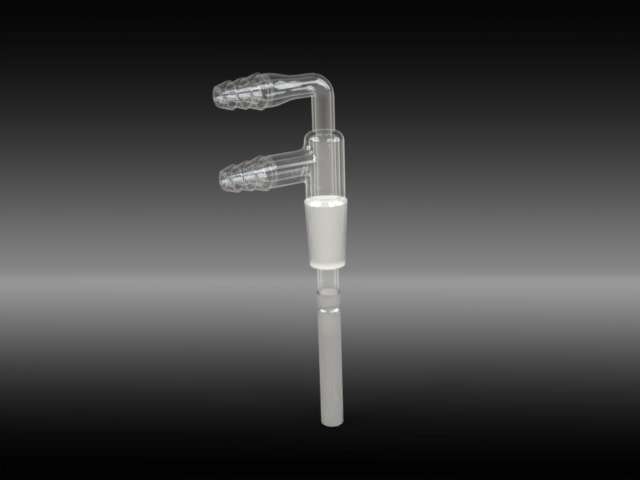 Dual Port Gas Inlet Accessory – Alkaline – LABGE
